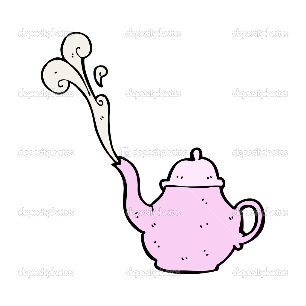 Cartoon teapot Stock Vector by ©lineartestpilot 46438707