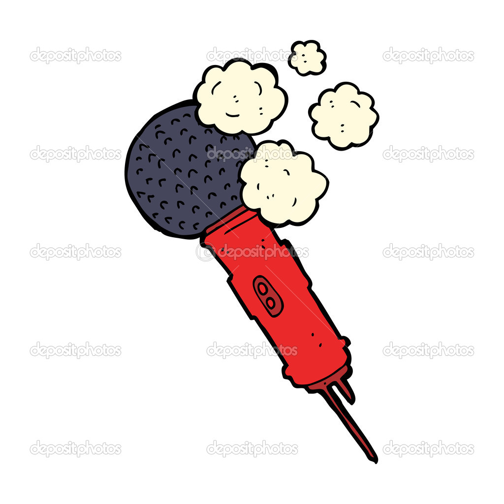 Cartoon microphone Stock Vector Image by ©lineartestpilot #46440041