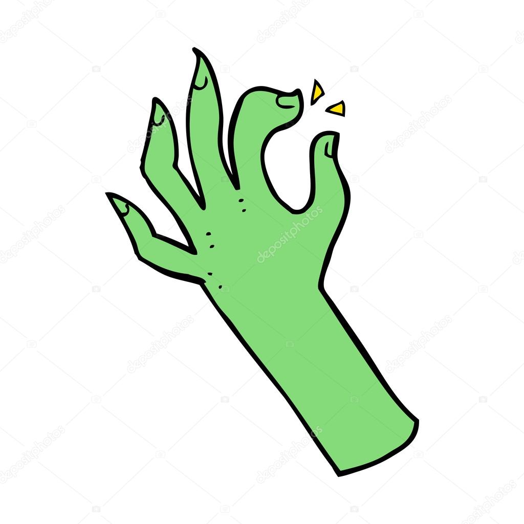 Cartoon hand symbol Stock Vector by ©lineartestpilot 46451219