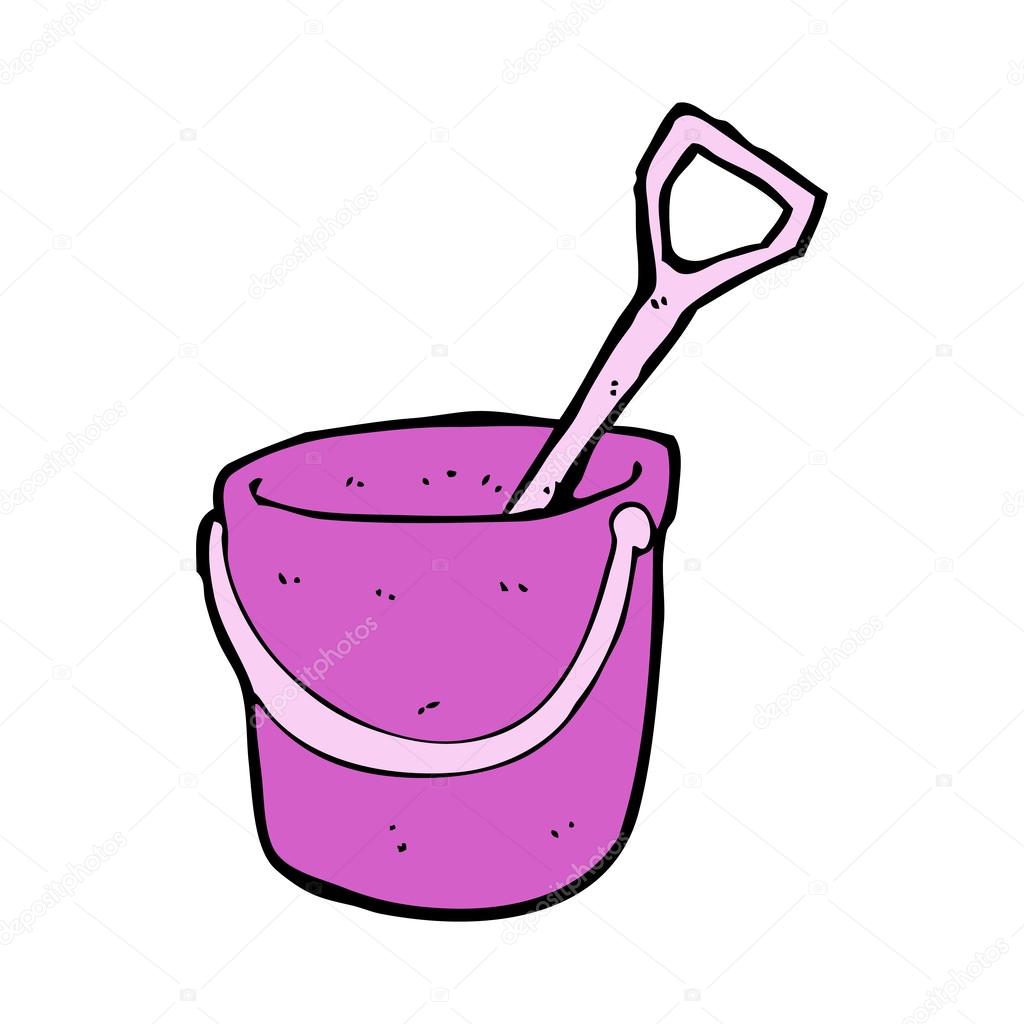 Cartoon bucket and spade Stock Vector Image by ©lineartestpilot #46948225