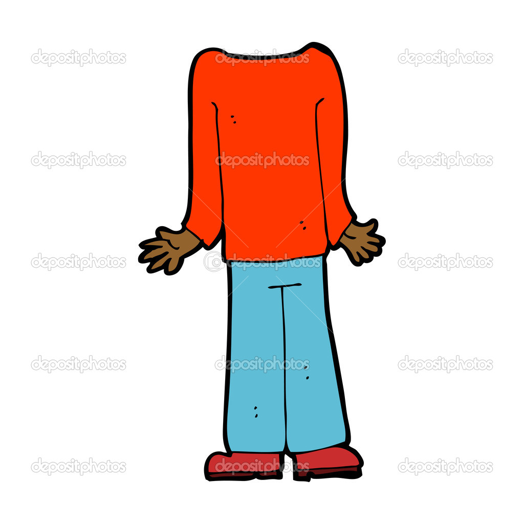 Cartoon male body (mix and match cartoons or add own photos) Stock ...