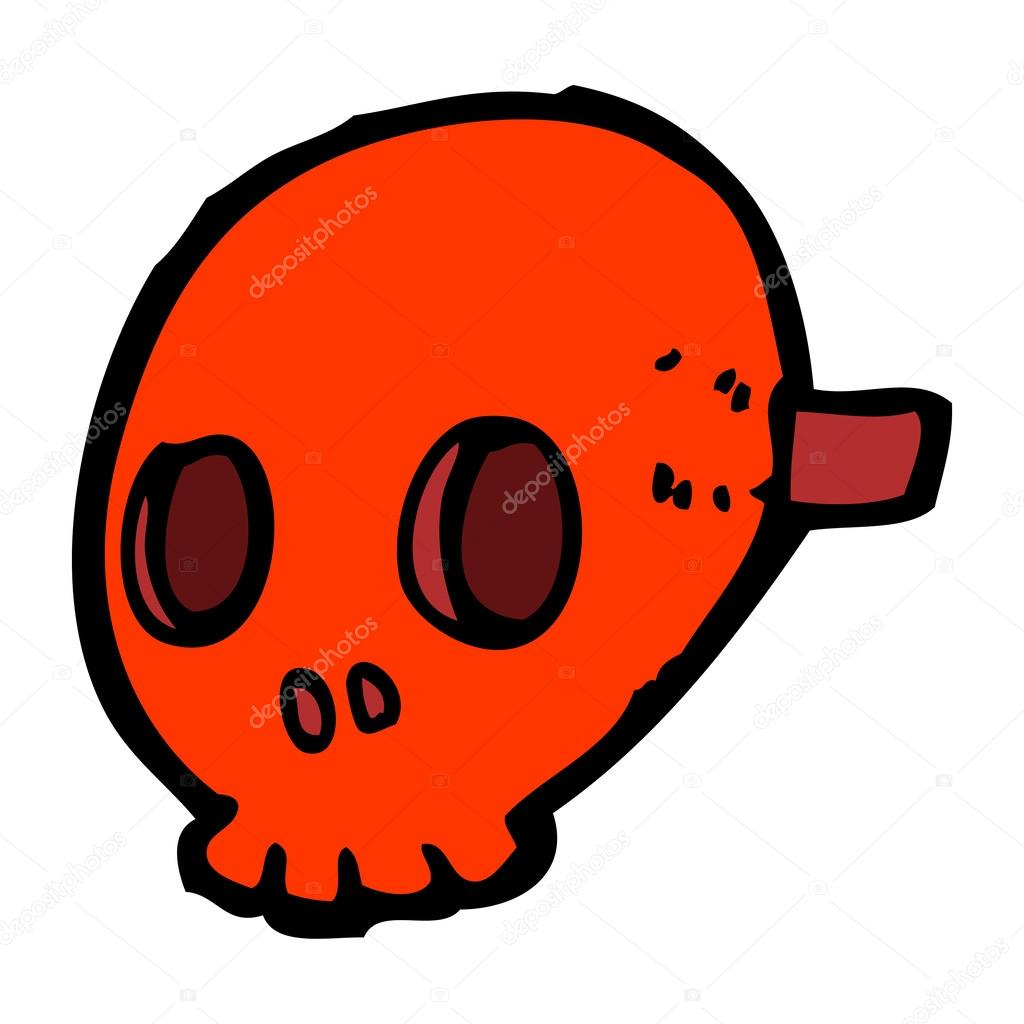 Cartoon skull mask Stock Vector by ©lineartestpilot 46949309