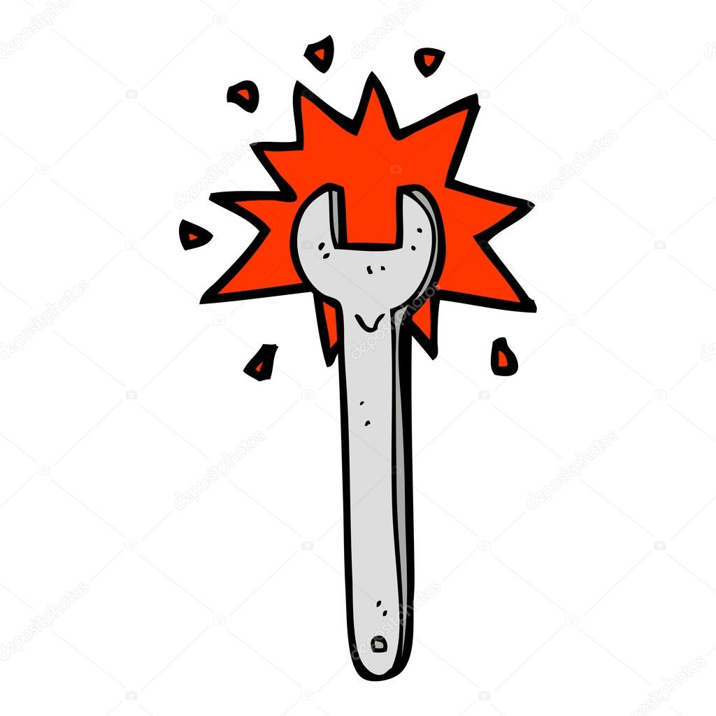 Cartoon spanner Stock Vector Image by ©lineartestpilot #46951133