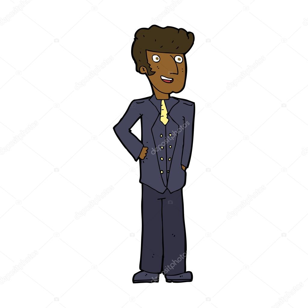 Cartoon upperclass man Stock Illustration by ©lineartestpilot #46954765