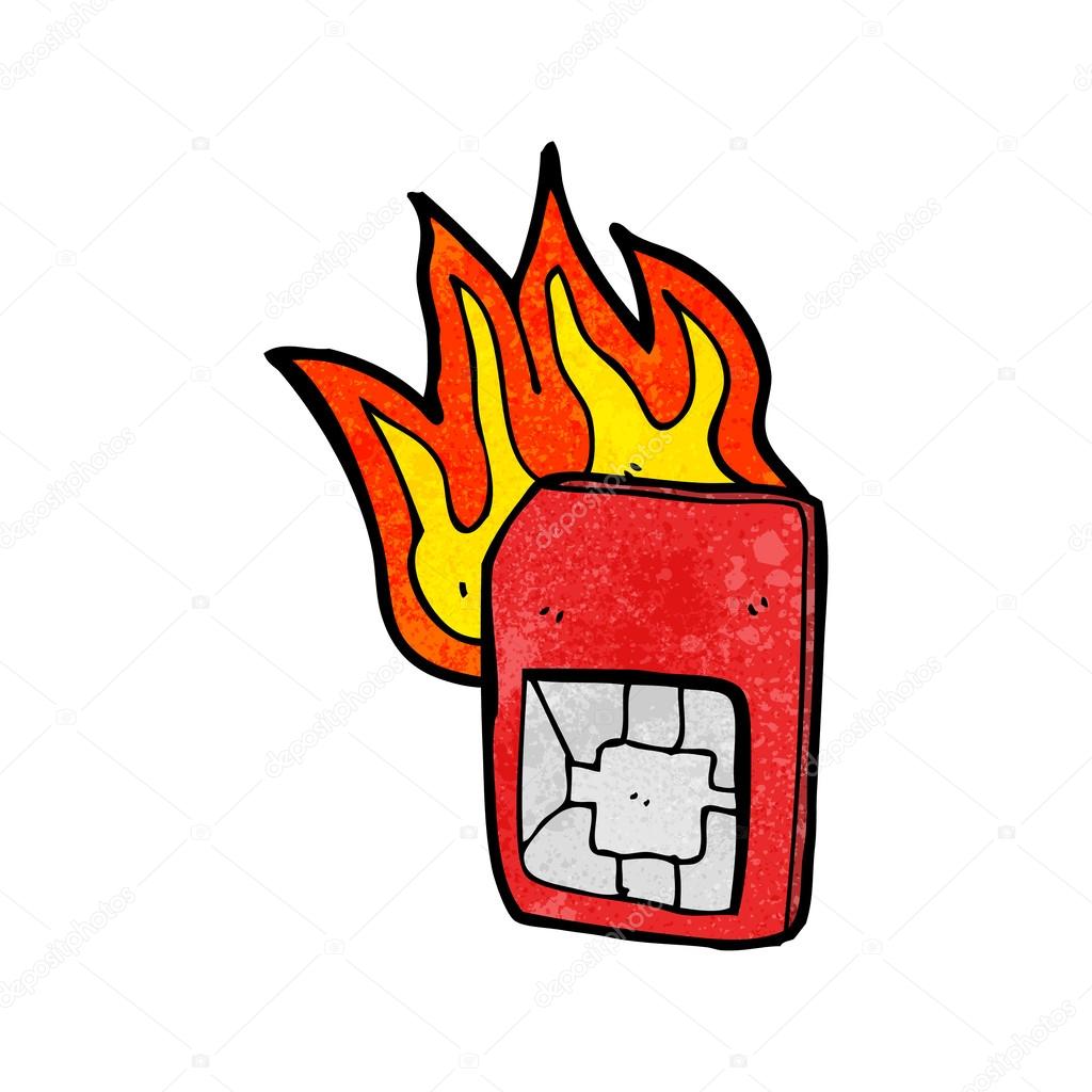 Cartoon sim card Stock Vector Image by ©lineartestpilot #47454135