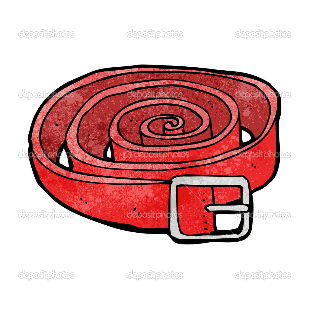 Cinturón de cuero de dibujos animados Vector de stock por ...