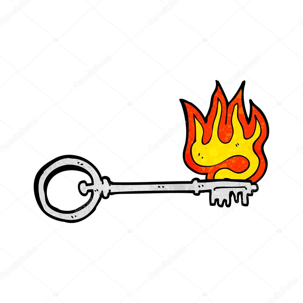 Cartoon hot key Stock Vector by ©lineartestpilot 47457739