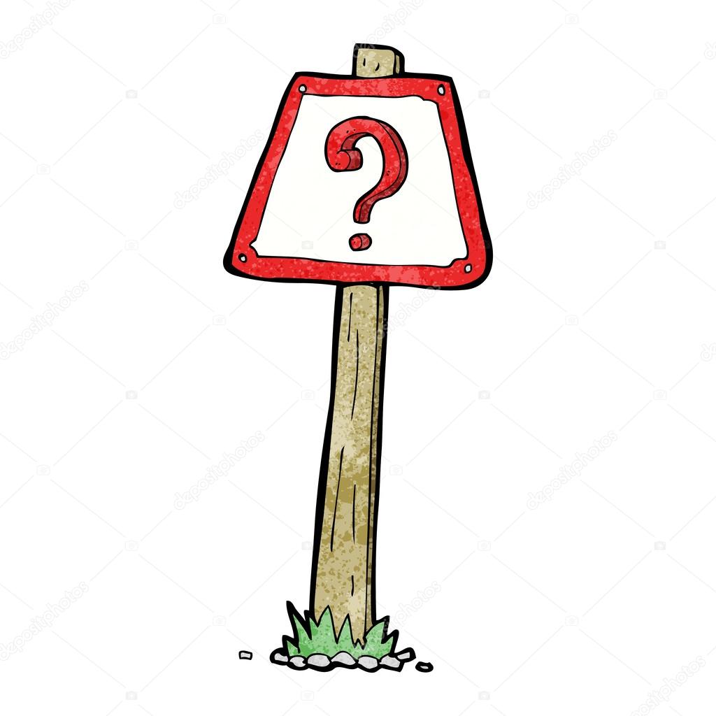 Cartoon question mark sign Stock Vector Image by ©lineartestpilot #47457787