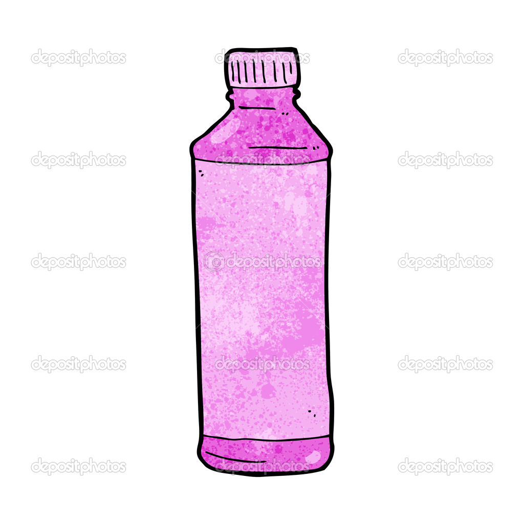 Cartoon pink bottle Stock Vector by ©lineartestpilot 47462051