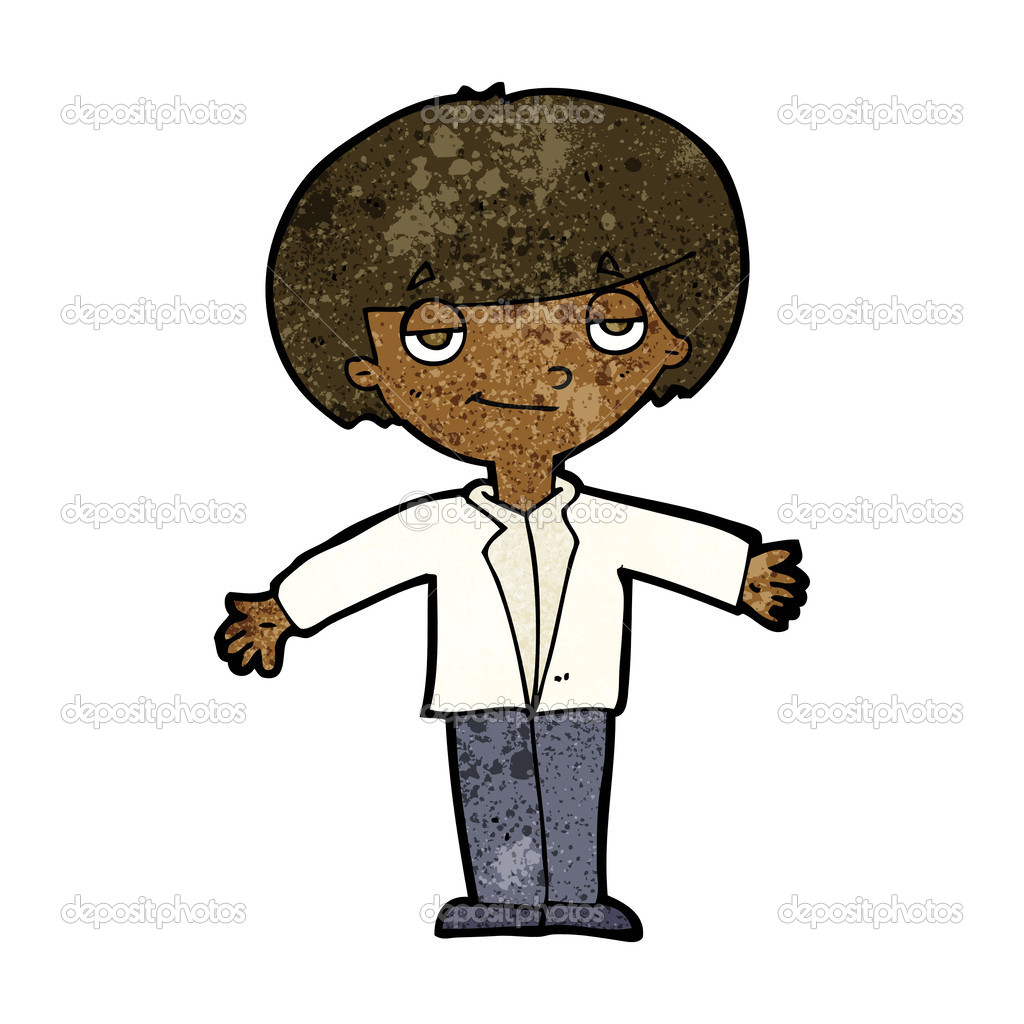 Niño engreído de dibujos animados Vector de stock #47470847 de ...