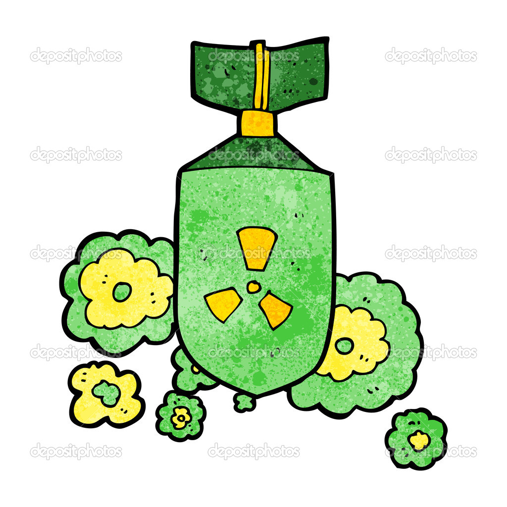 Cartoon nuclear bomb Stock Vector Image by ©lineartestpilot #47479199