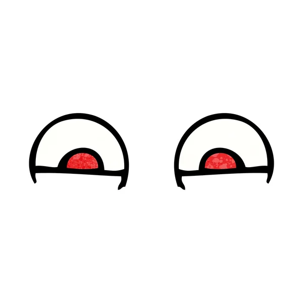Dibujos animados ojos rojos Vector de stock #50041653 de ©lineartestpilot
