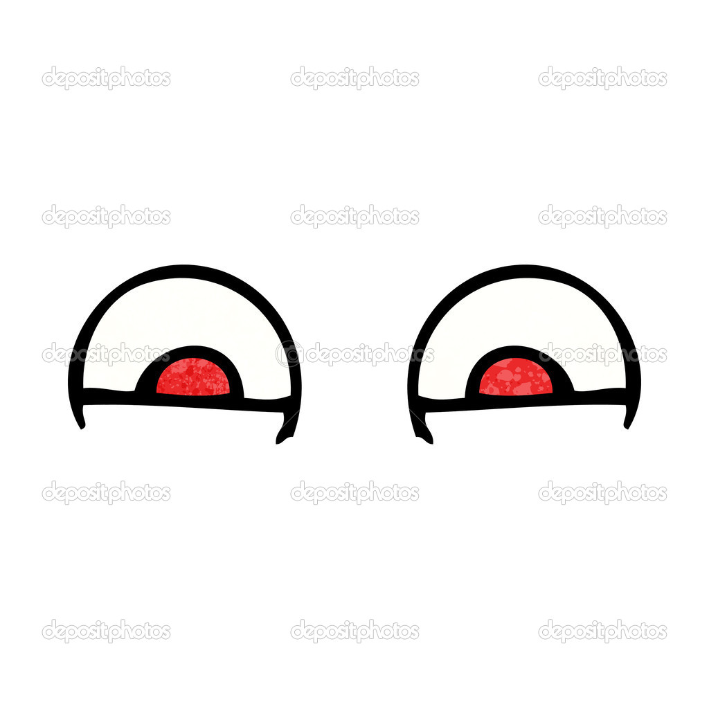 Cartoon red eyes Stock Vector by ©lineartestpilot 47486545