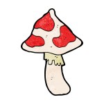 Toadstool Stock Vector Image by ©lineartestpilot #21402577