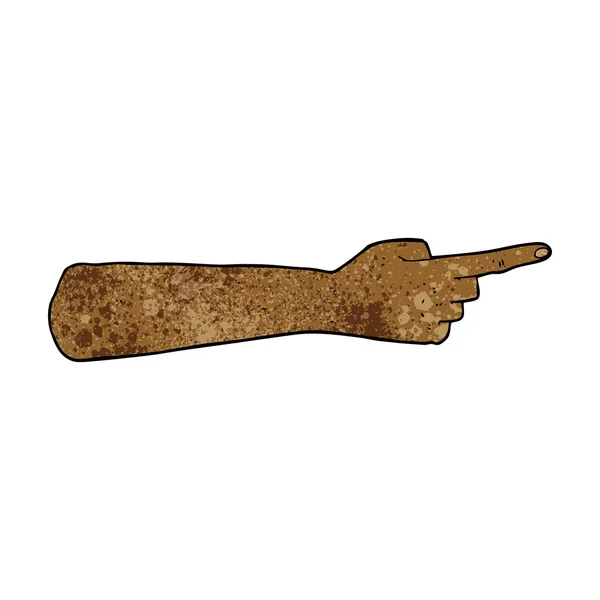 Pointing hand cartoon Stock Vector by ©lineartestpilot 46953765