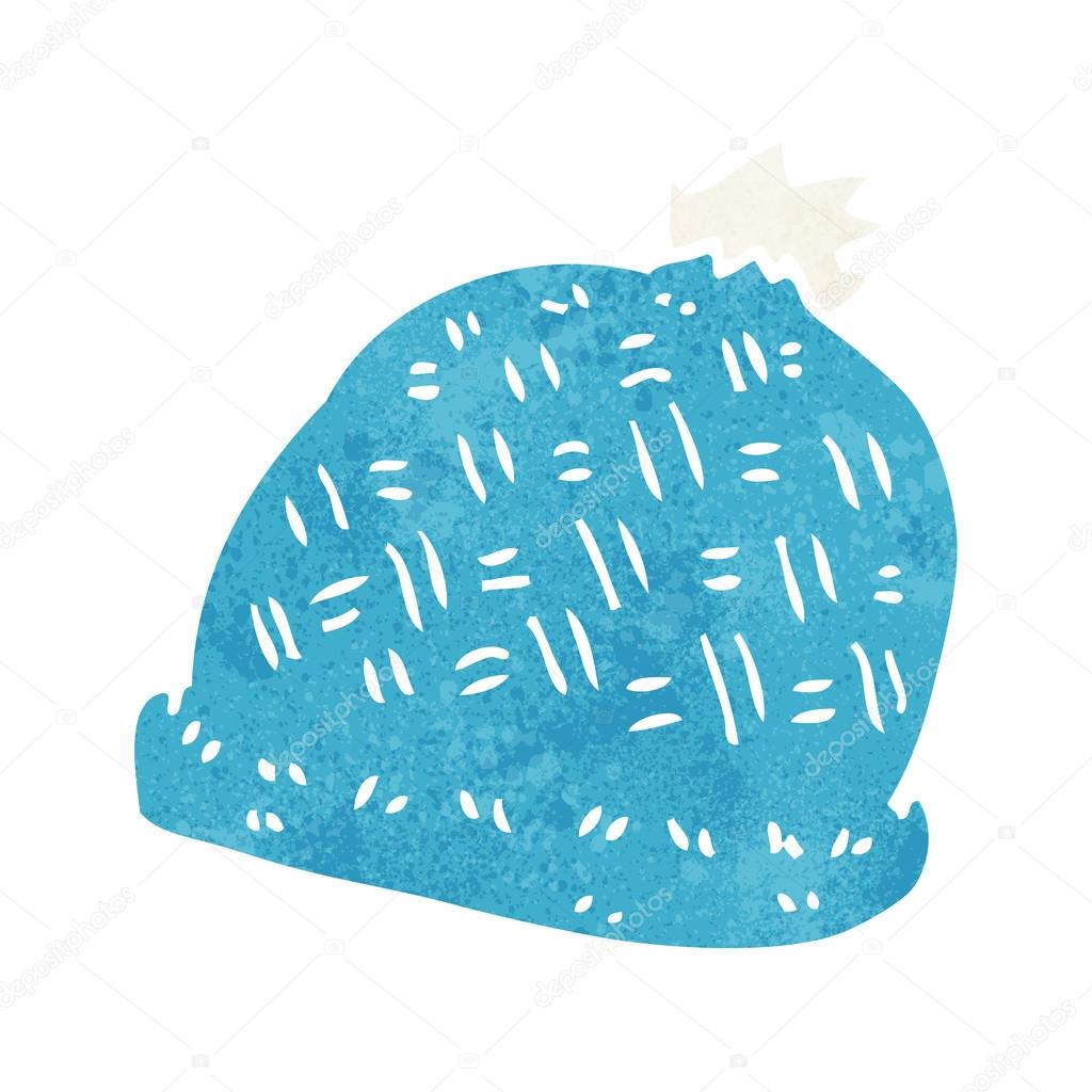 Cartoon winter hat Stock Vector by ©lineartestpilot 48315821
