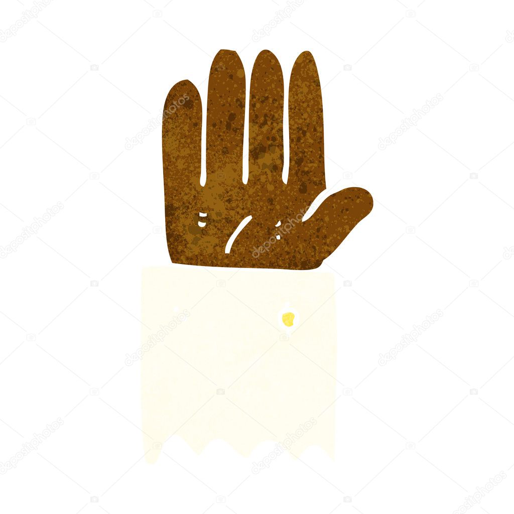 Cartoon hand symbol Stock Vector Image by ©lineartestpilot #48485157