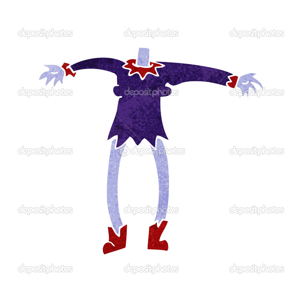 Cartoon vampire body (mix and match cartoons or add own photo he Stock ...