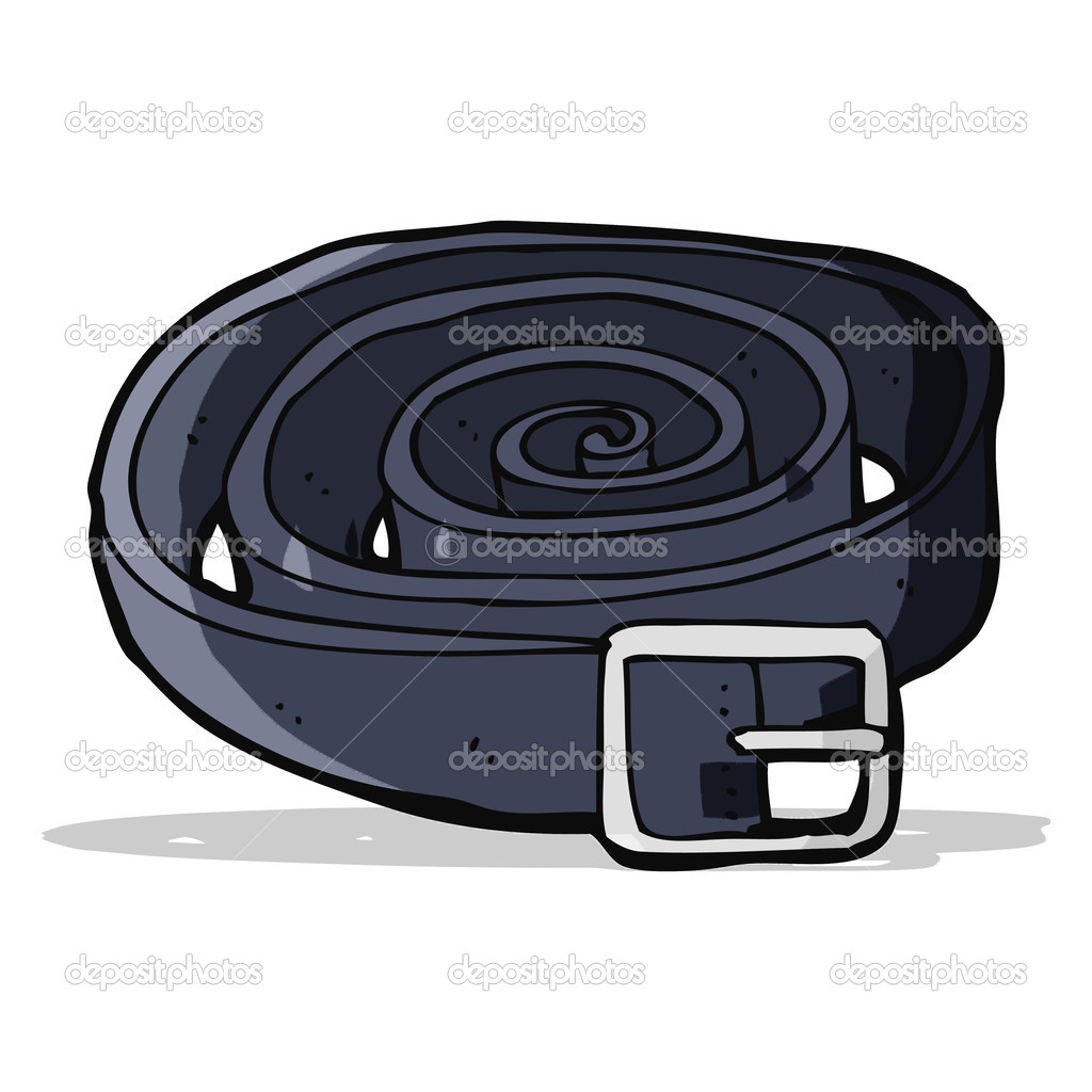 Cartoon leather belt Stock Vector by ©lineartestpilot 49375227
