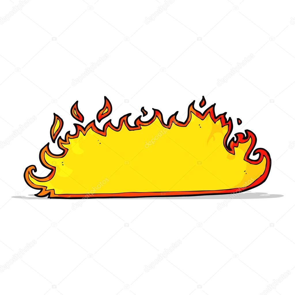 Cartoon fire border Stock Vector Image by ©lineartestpilot #49381527