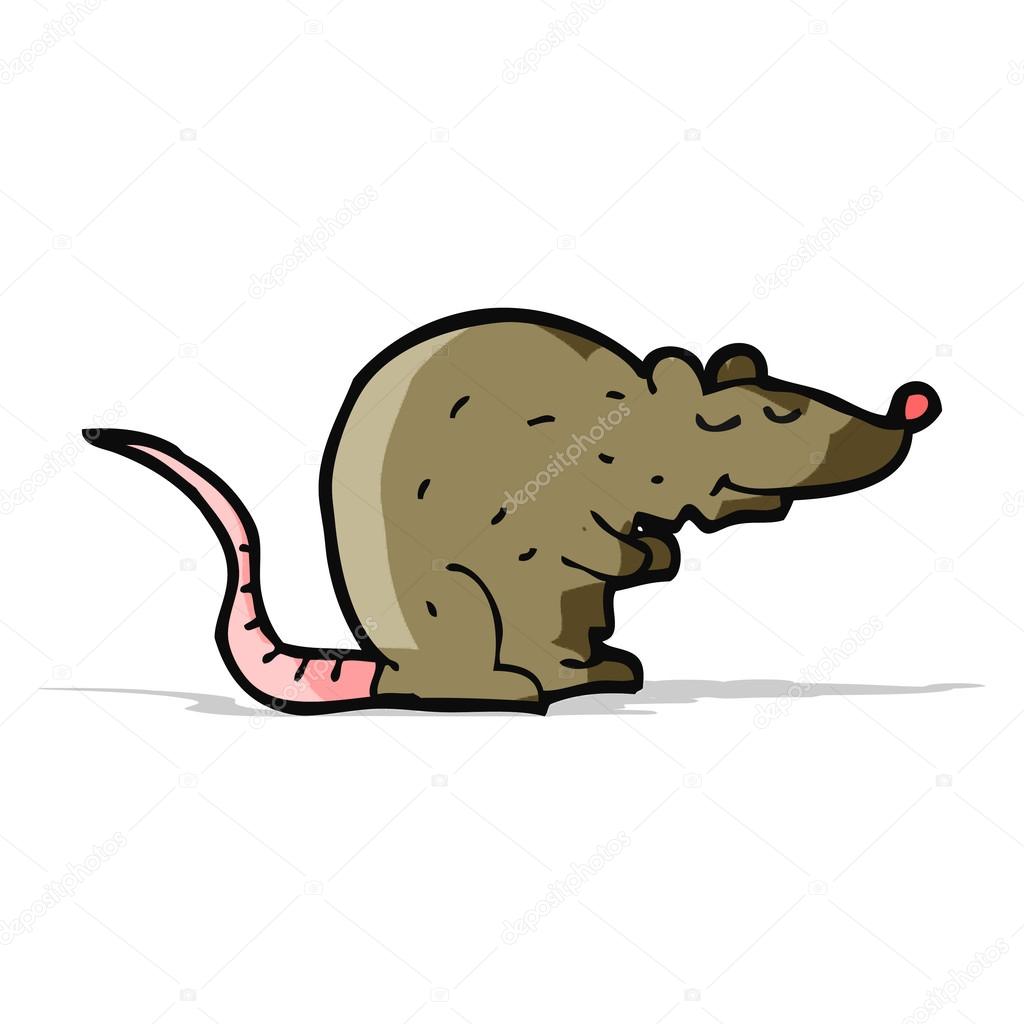 Rata de dibujos animados Vector de stock #49393847 de ©lineartestpilot