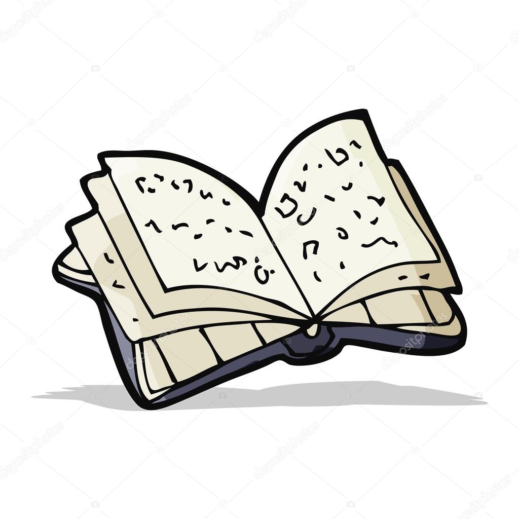 Cartoon open book Stock Vector by ©lineartestpilot 49412073