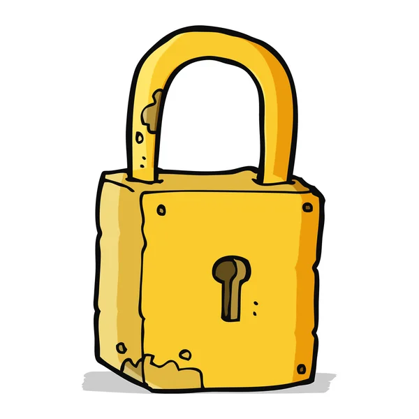 Vector Illustration Cartoon Locked Files Stock Vector by ...