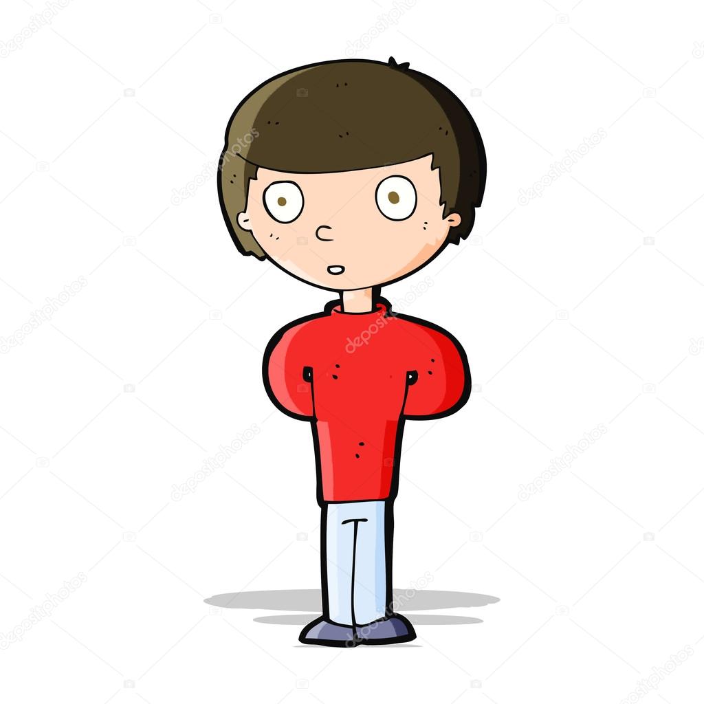 Image vectorielle Dessin animé homme inquiet par ©lineartestpilot ...