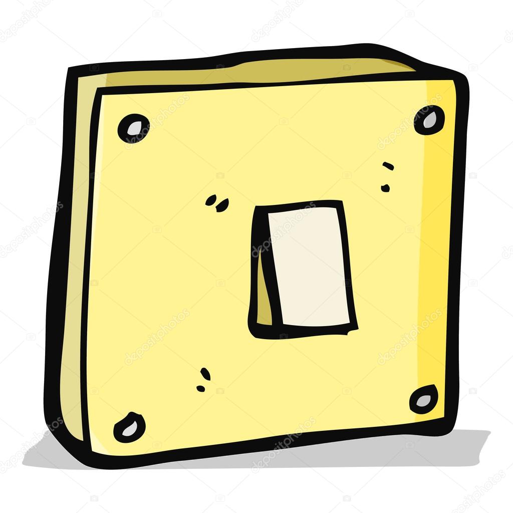 Interruptor de luz de dibujos animados Vector de stock #49687753 de ...