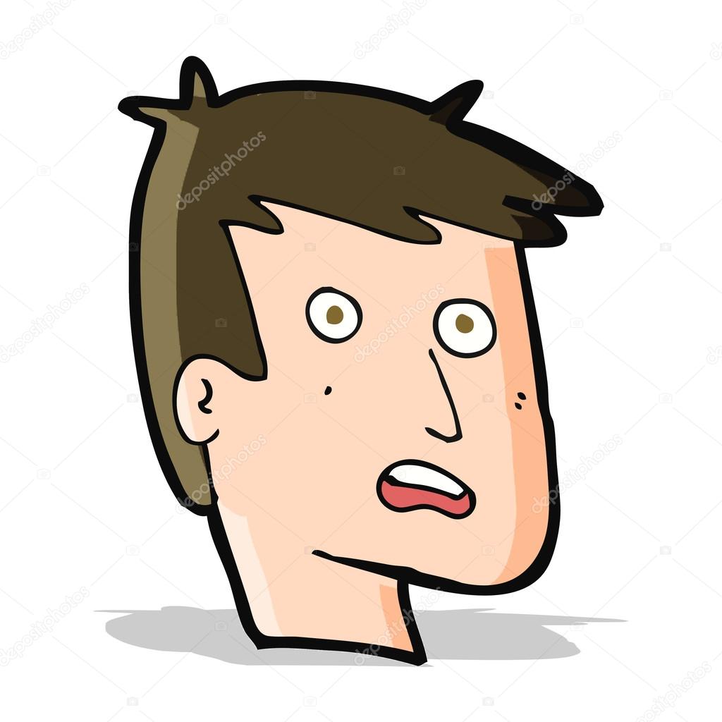 Cartoon unhappy face Stock Vector by ©lineartestpilot 49972557