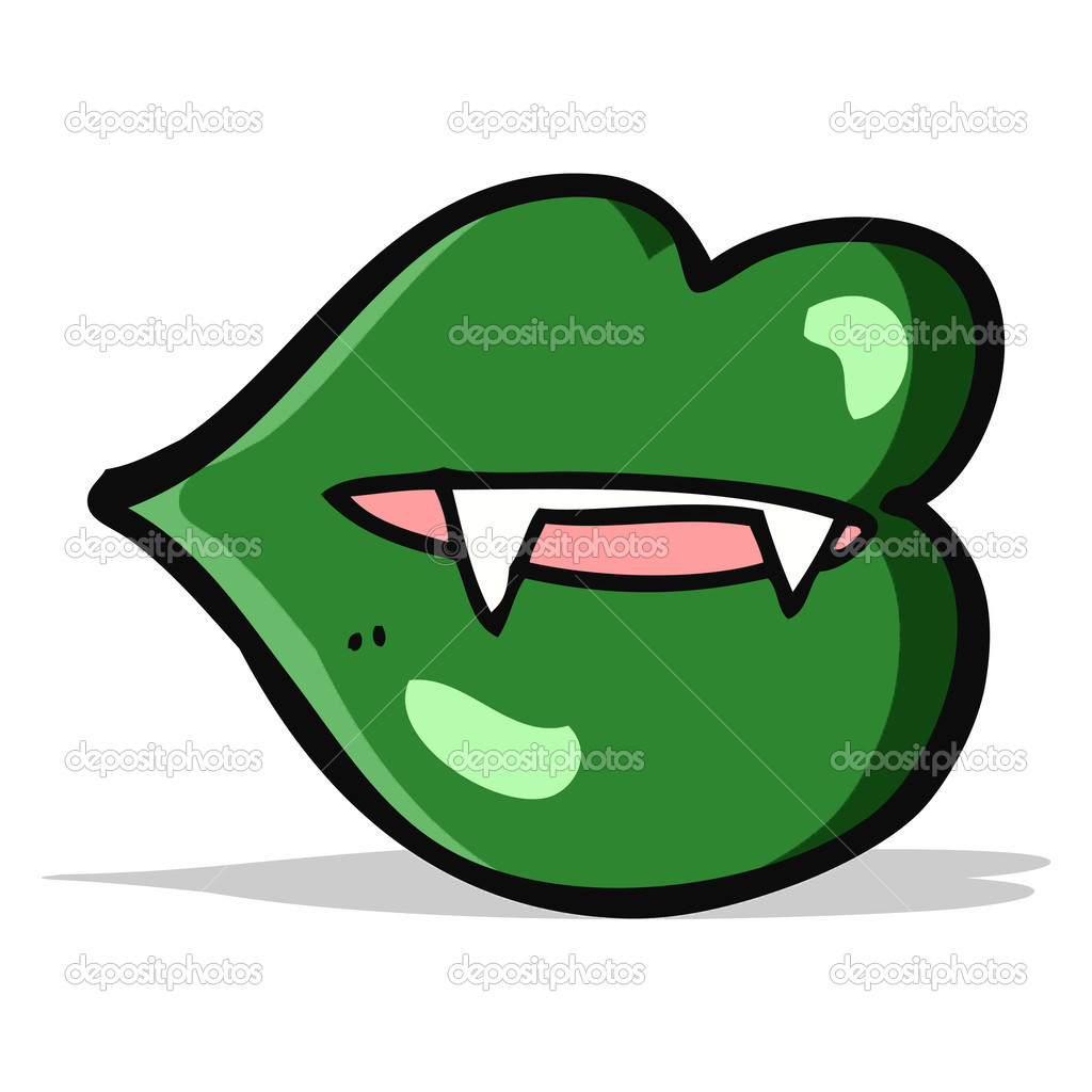 Colmillos De Vampiro De Dibujos Animados Colmillos De Vampiro Dibujos