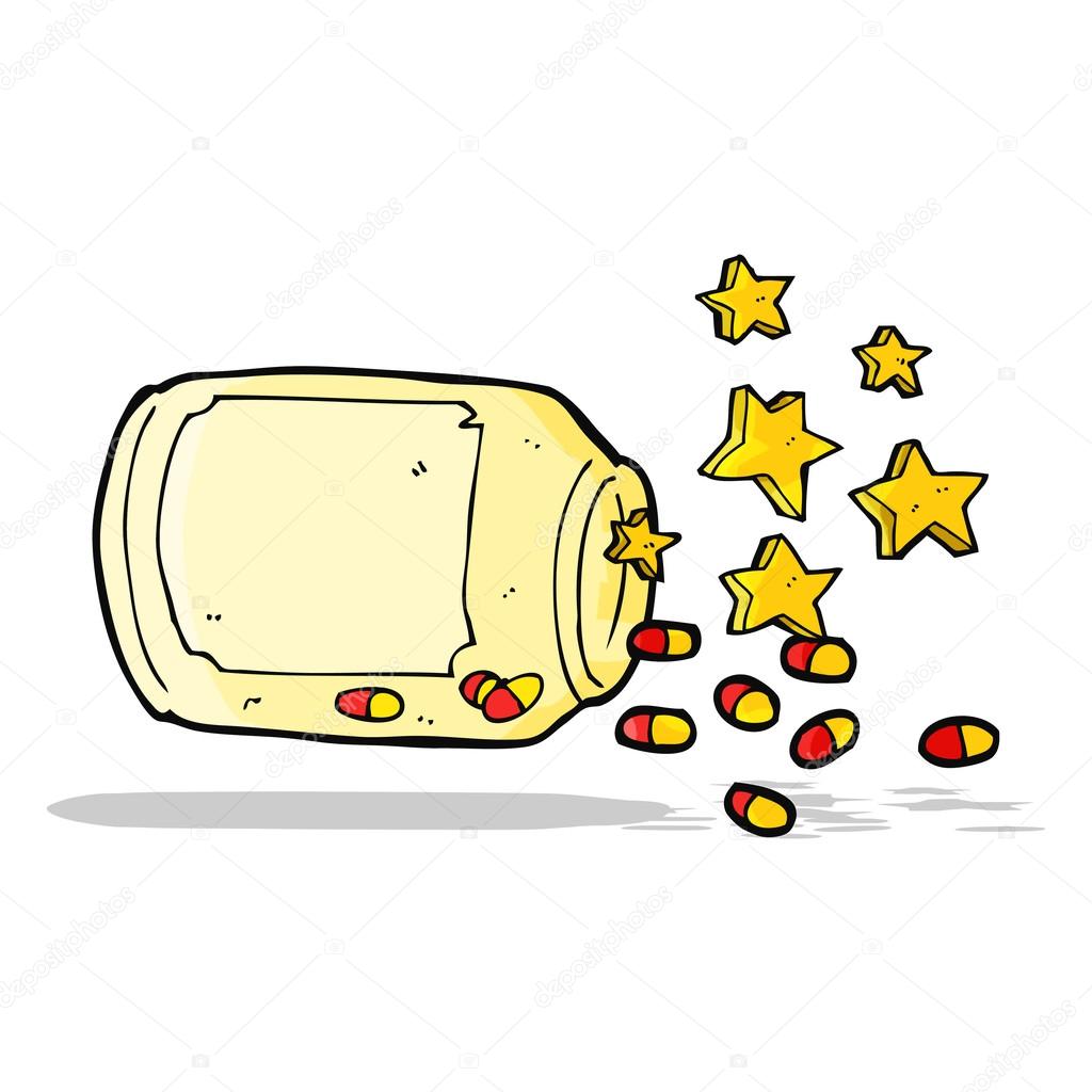 píldoras mágicas de dibujos animados 2023