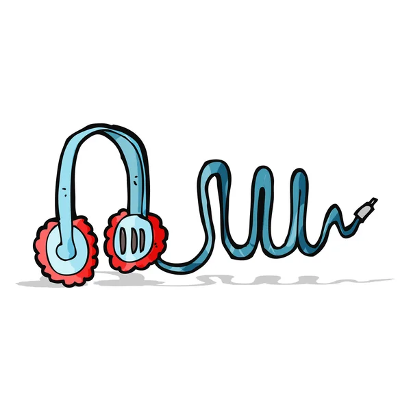 Cartoon headphones and thought bubble in grunge texture pattern Stock ...