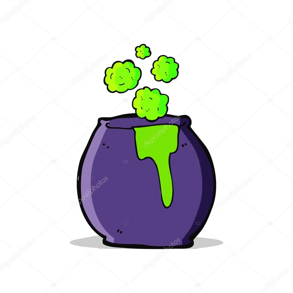 Cartoon cauldron Stock Vector Image by ©lineartestpilot #50031895