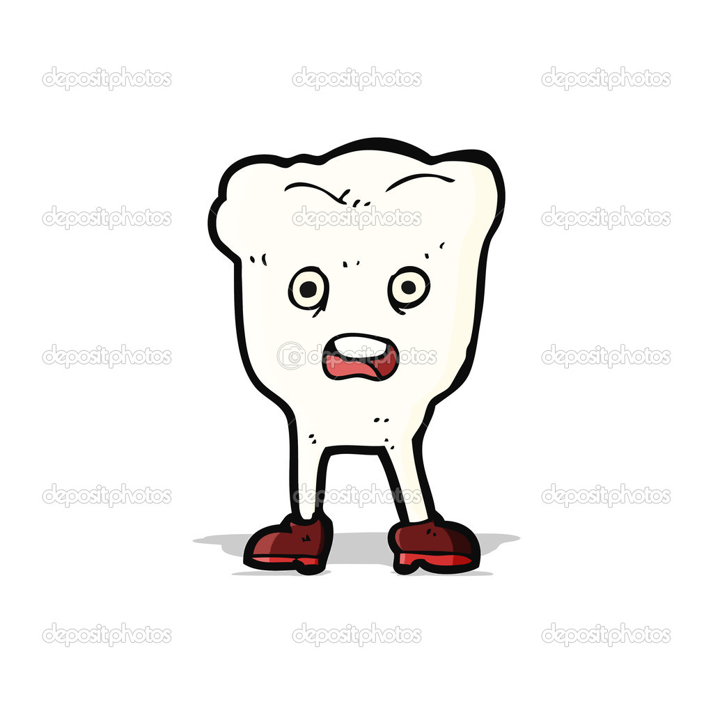 Cartoon tooth Stock Vector by ©lineartestpilot 50110751