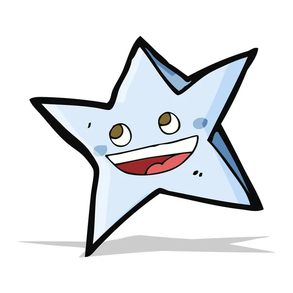 Cartoon happy star character Stock Vector Image by ©lineartestpilot ...