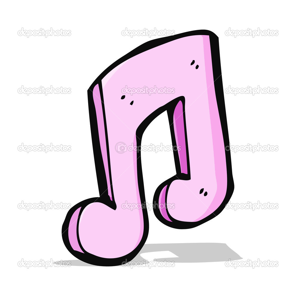 Cartoon musical note Stock Vector Image by ©lineartestpilot #50129875