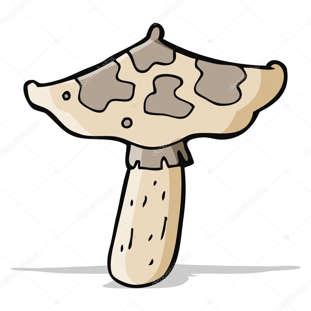 Cartoon toadstool Stock Vector by ©lineartestpilot 50130201