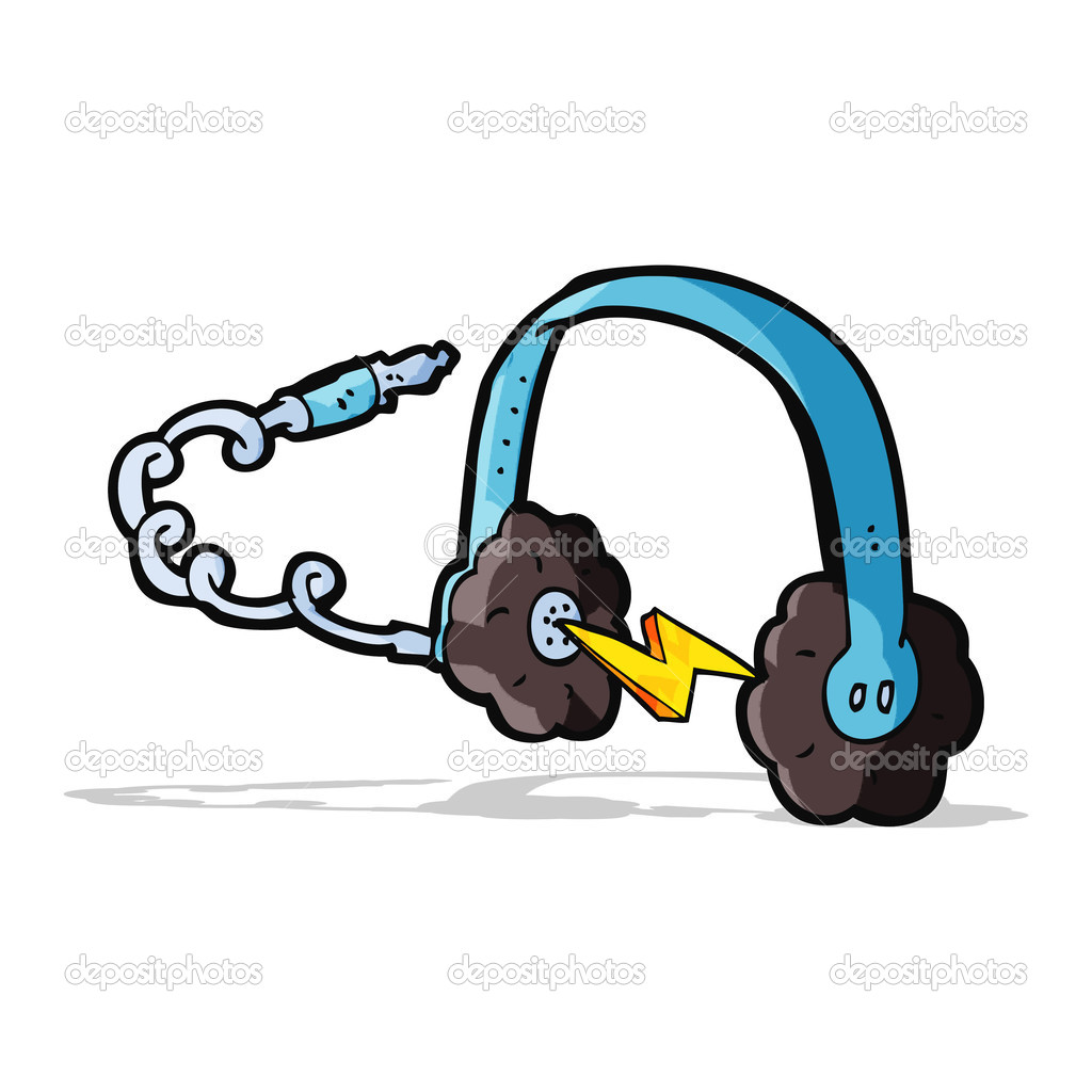 Cartoon headphones Stock Vector Image by ©lineartestpilot #50131085