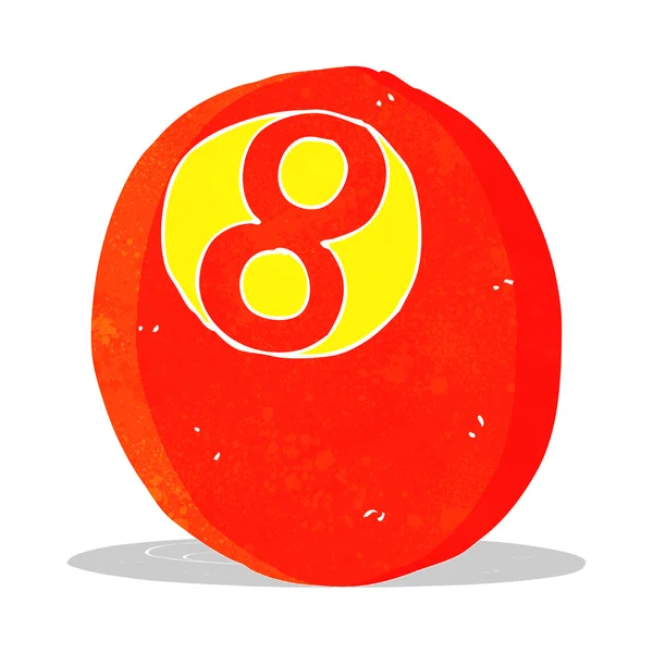 Cartoon pool ball Stock Vector by ©lineartestpilot 50031715