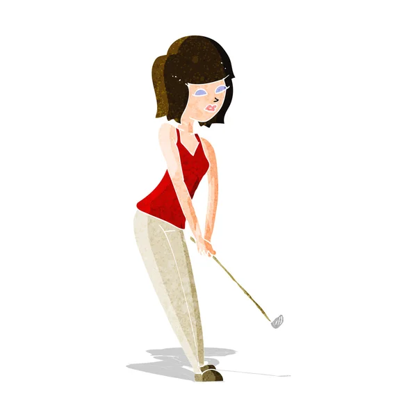 11,677,633 Cartoon female golfer Vector Images | Depositphotos