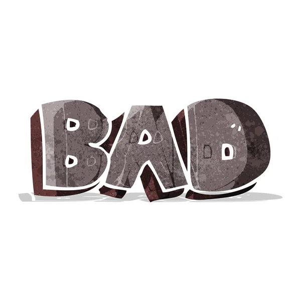 Cartoon bad sign Stock Vector by ©lineartestpilot 101859594