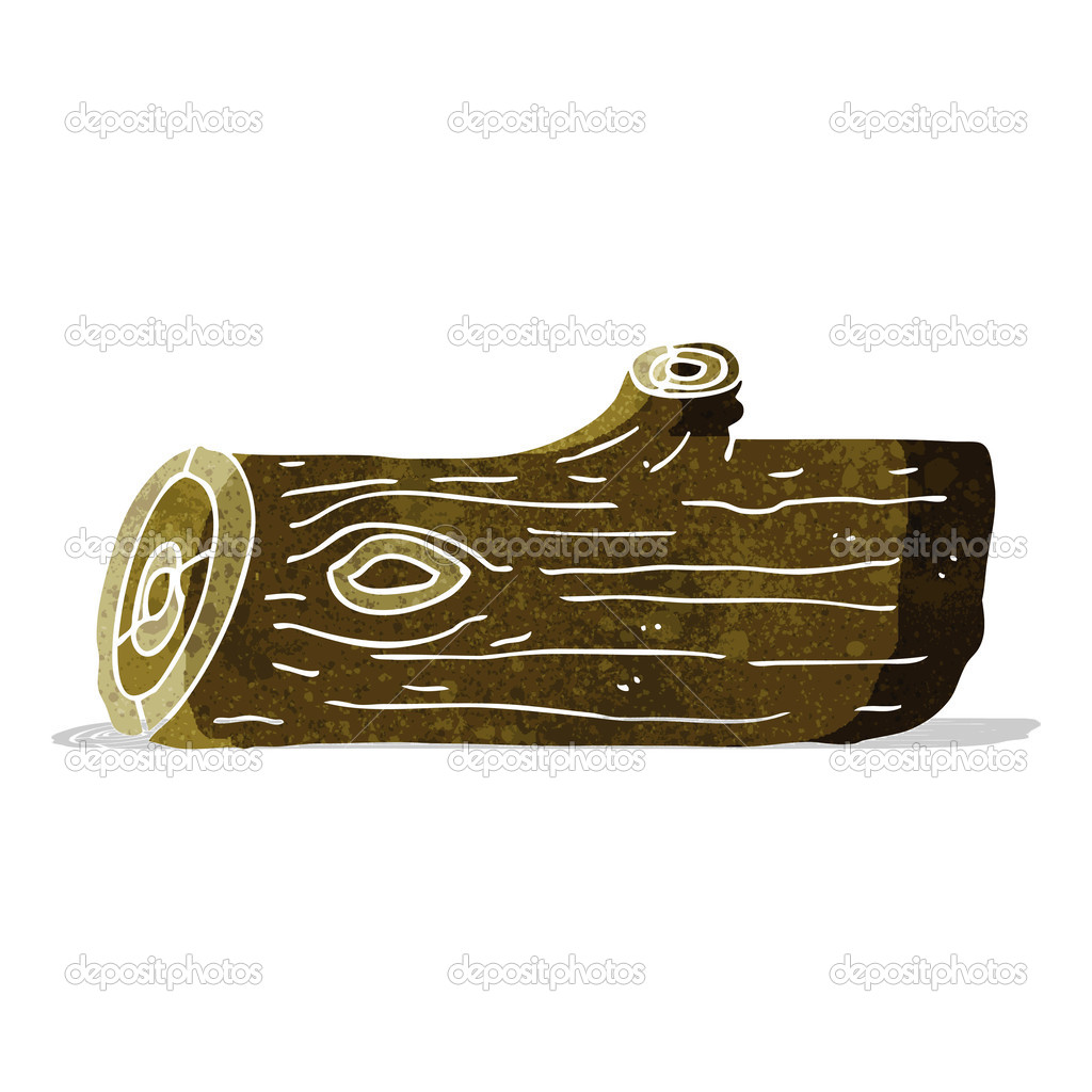 Cartoon log Stock Vector Image by ©lineartestpilot #50488691