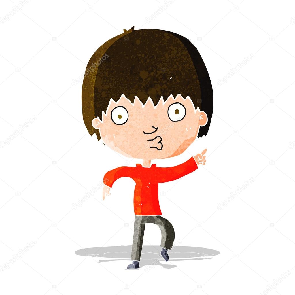 Cartoon impressed boy pointing Stock Vector Image by ©lineartestpilot ... Cartoon impressed boy pointing Stock Vector Image by ©lineartestpilot ...
