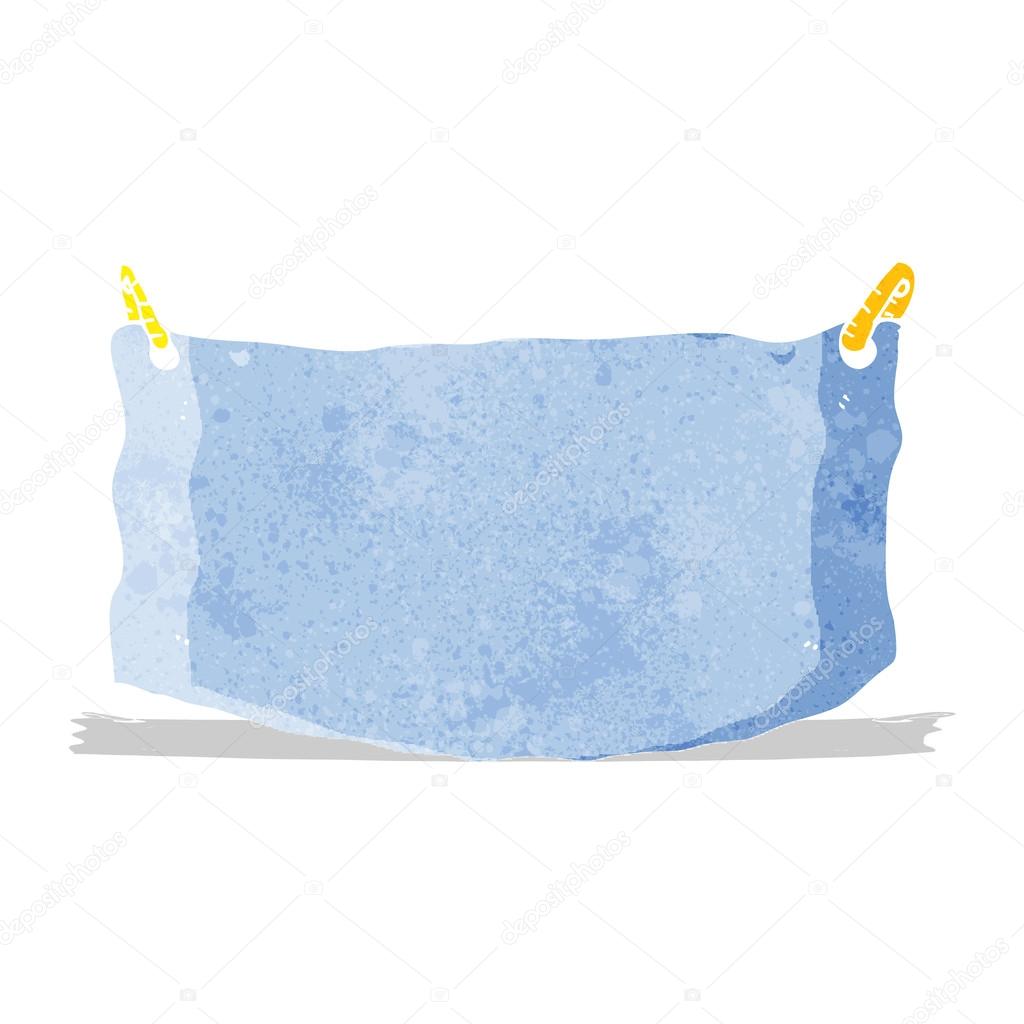 Banner de tela de dibujos animados Vector de stock #50852883 de ...