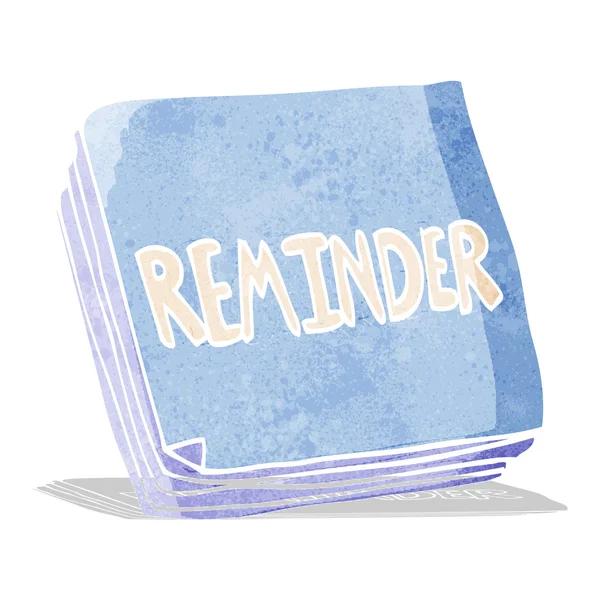 Cartoon reminder notes Stock Vector by ©lineartestpilot 51101743