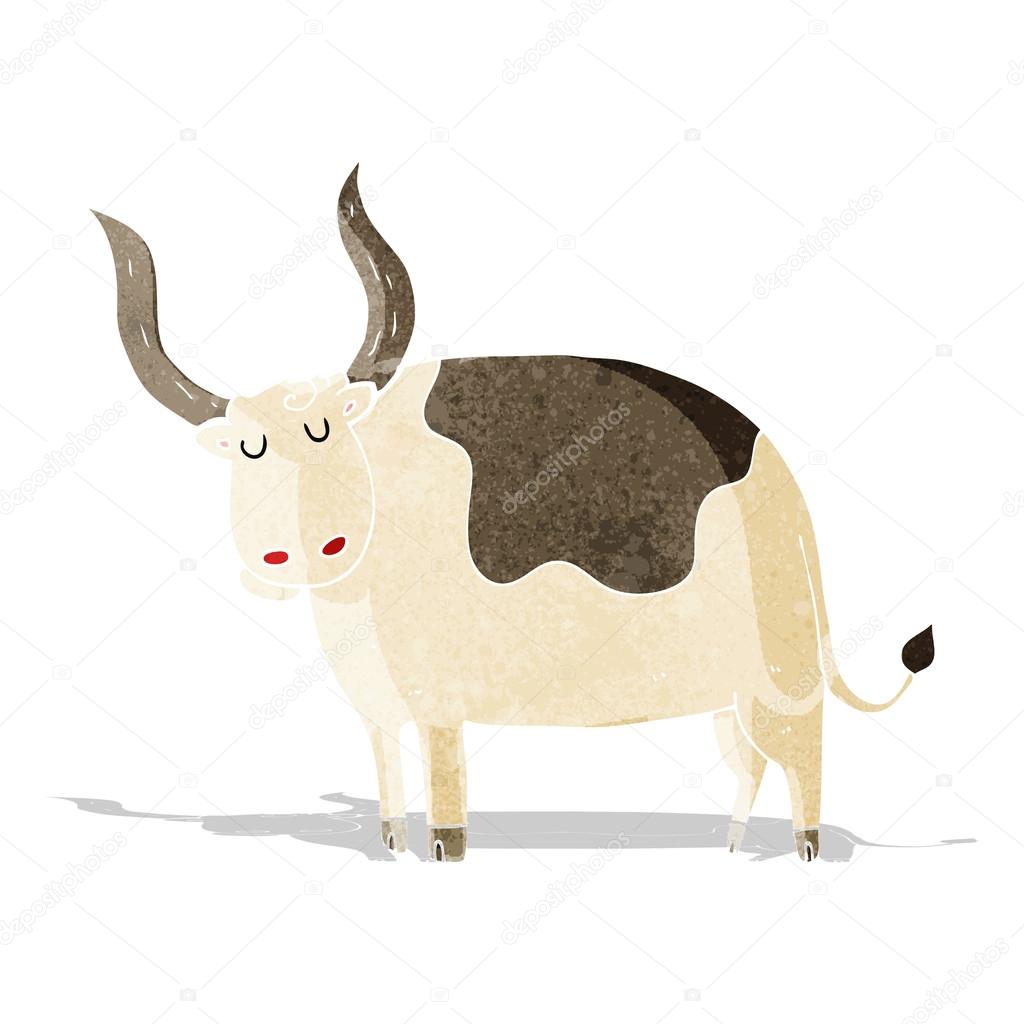 Cartoon ox Stock Vector Image by ©lineartestpilot #50860251