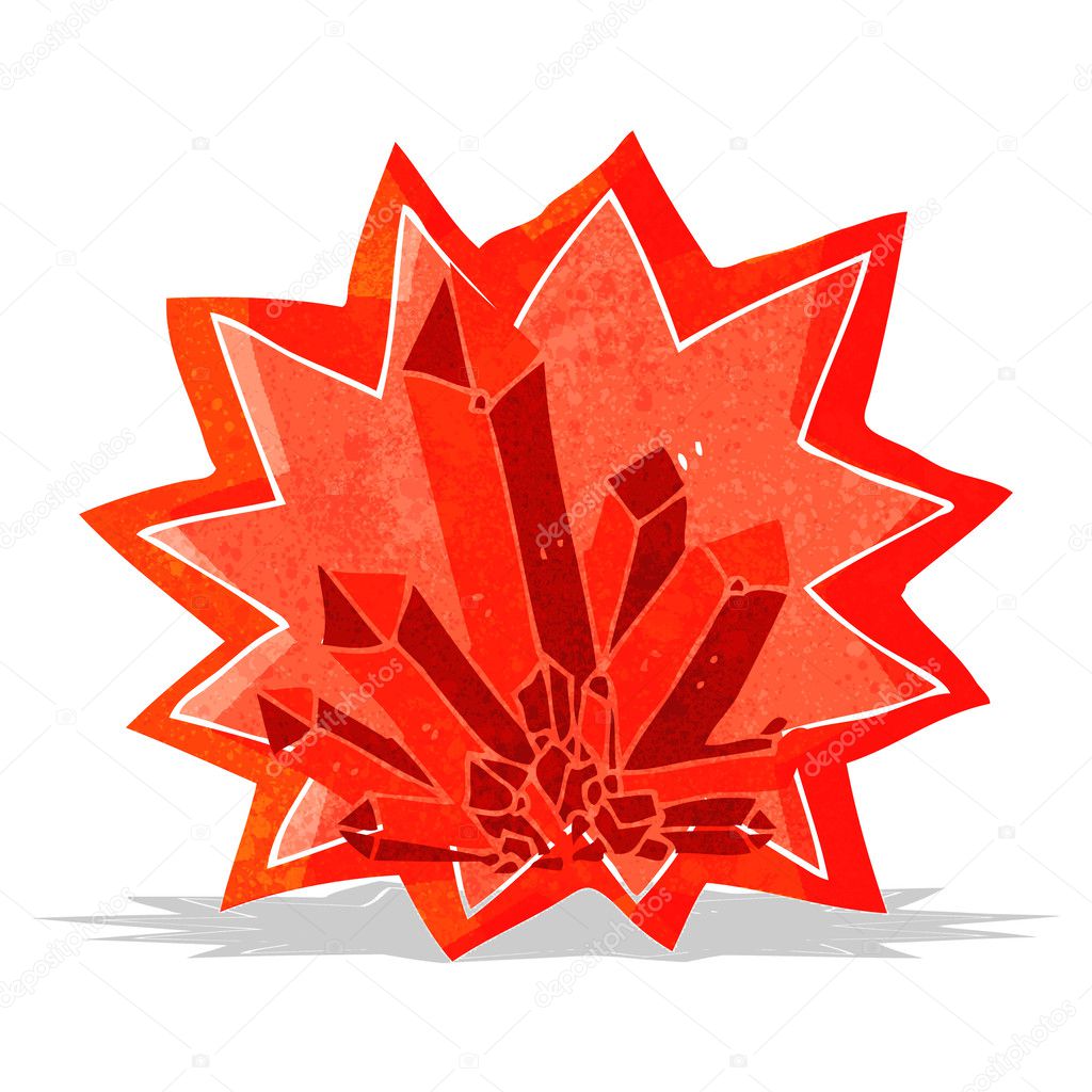 Cartoon crystals Stock Vector by ©lineartestpilot 50868871