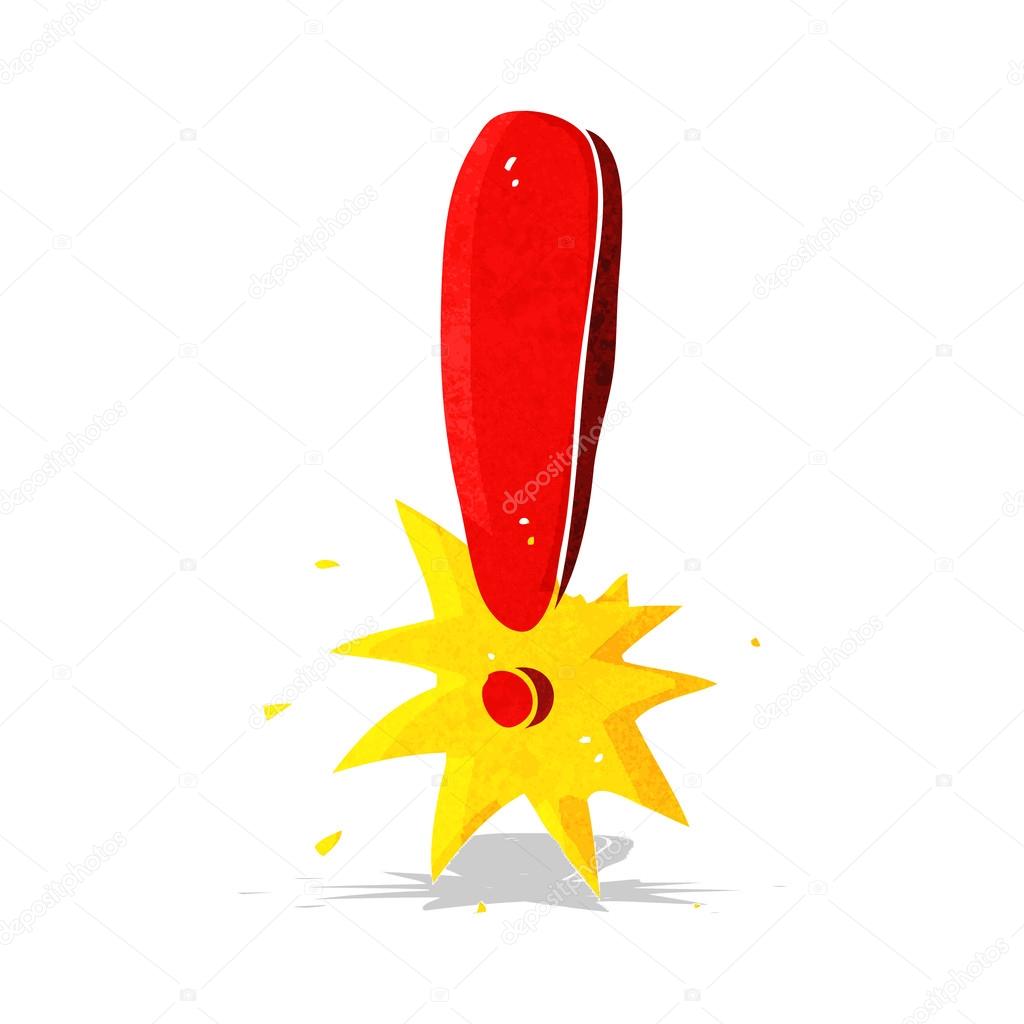 Exclamation Mark Cartoon