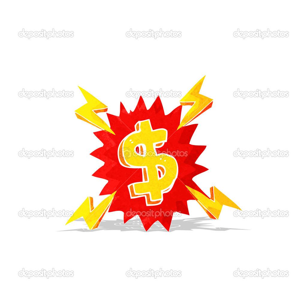 Cartoon dollar symbol Stock Vector by ©lineartestpilot 50874511